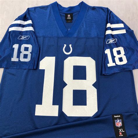 Reebok Nfl Jersey Indianapolis Colts Xlbigtall Vintagelandnz