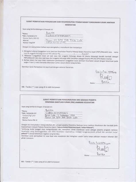 Form Pernyataan Mcu Dan Bi Check Pdf Form Pernyataan Mcu Dan Bi Check Pdf