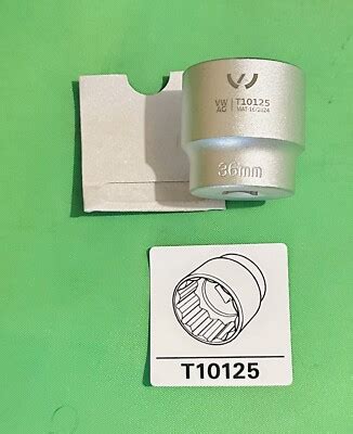 Genuine Vw Audi Axle Socket 36mm 12 Point Made In Germany T10125 Ebay