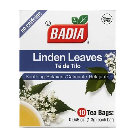 Té De Tilo Badia Caja De 10 Bolsitas CafÉs E Infusiones Envías El Yerro Menú