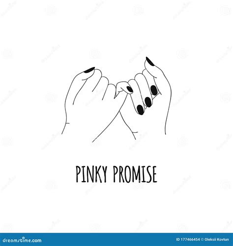 Pinky Promise Silhouette
