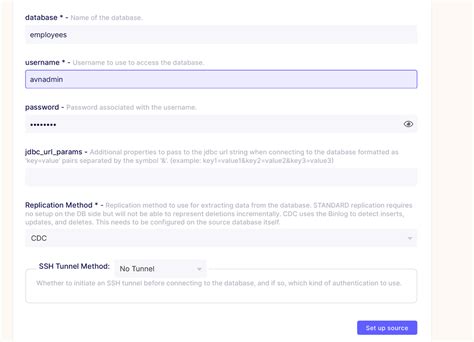Step Set Up The Kafka Destination