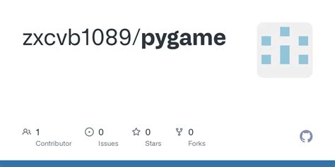 Github Zxcvb1089 Pygame