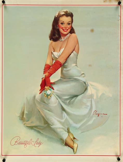 Retro Pin Up Girl Art