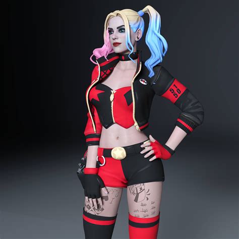 Fortnite Harley Quinn For Genesis 8 Female Daz Content By Vfoxgames