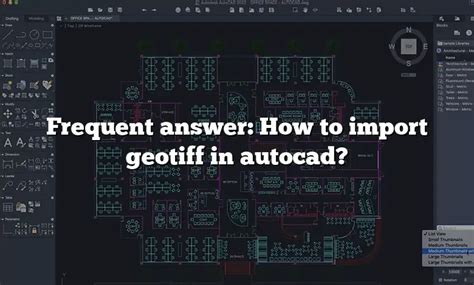 Frequent Answer How To Import Geotiff In Autocad CADdikt
