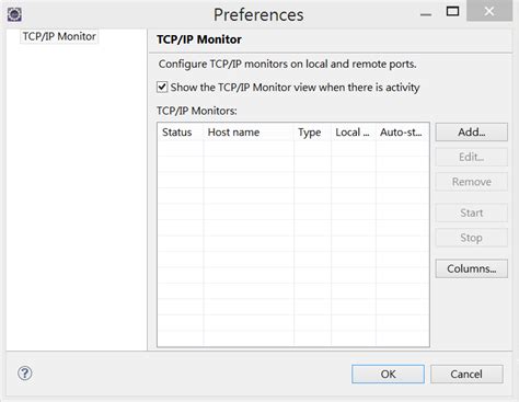 爪哇小子 【分享】使用eclipse的tcp ip monitor監控網路傳輸
