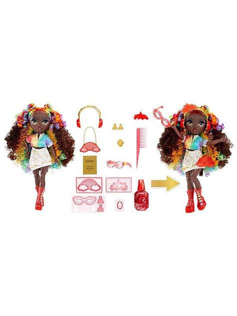 Rainbow High Creative Crystal Fashion Doll Iris Bow Rainbow Very