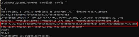 Tpm Aik Attestation Failed 0x81039001 0x800705b4 Errors
