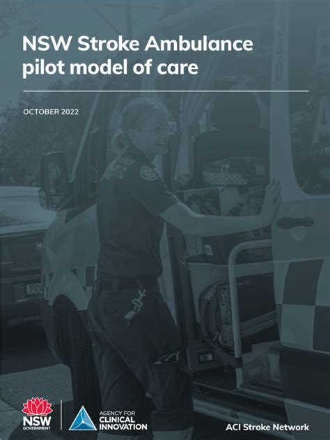 Nsw Stroke Ambulance Model Of Care Healthy Partnerships