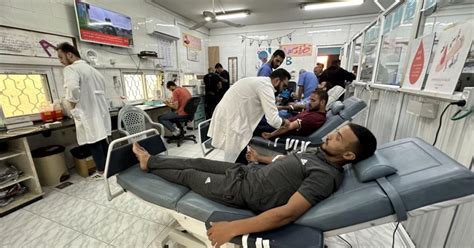 تحديات بنوك الدم في قطاع غزة خلال الحرب الحالية
