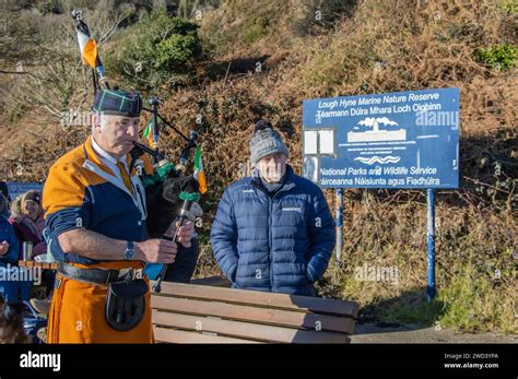 Paddy Conaghan Ducking And Driving At Lough Hyne Skibbereen Jan 2024