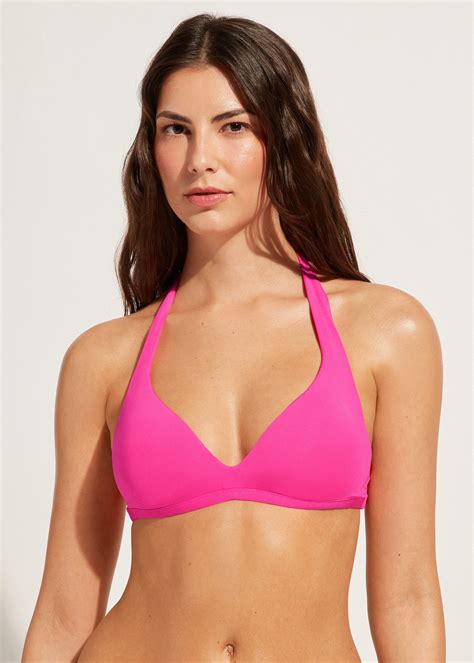 Indonesia Soft Padded Triangle Bikini Top Cal Women Special Price