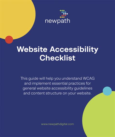 Website Accessibility Checklist | New Path Digital
