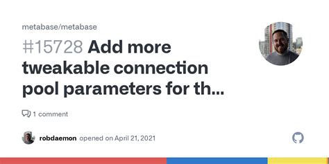 Add More Tweakable Connection Pool Parameters For The Application