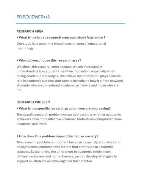 Pr Reviewer Pdf Survey Methodology Motivation