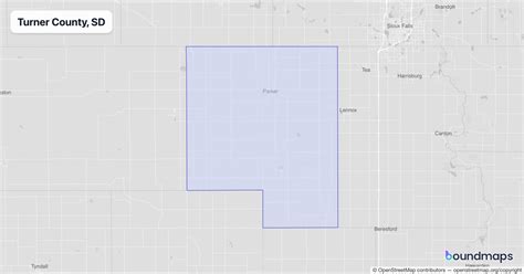Turner County Sd Kml Boundary File Download Free
