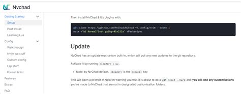 NvChad Update Fails Windows Issue NvChad NvChad GitHub