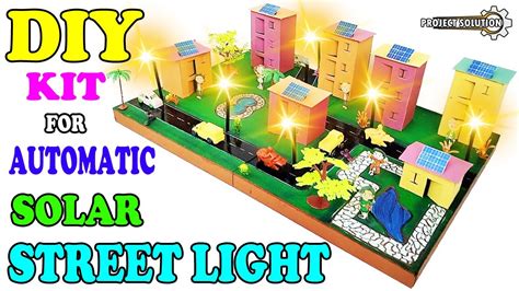 Diy Kit For Automatic Street Light Working Model For Exhibition Project Solution Youtube