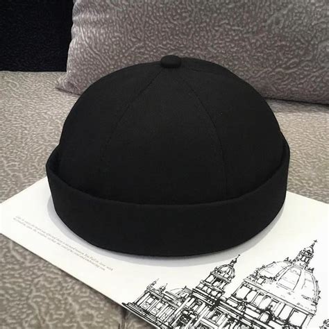 Кепка докер (docker cap, мини бини, бескозырка, короткая) без козырька ...