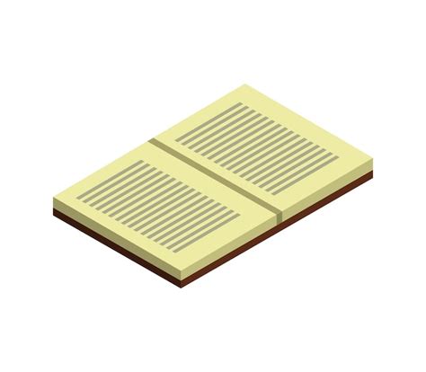 Premium Vector Isometric Open Book