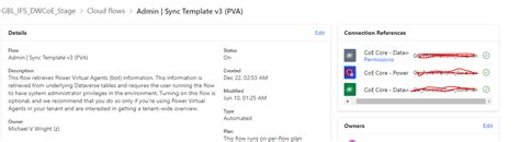 Coe Starter Kit Bug Admin Sync Template V3 Pva Action Listbotcomponents Failed