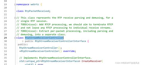 【webrtc】gcc 7： call模块创建的receivesidecongestioncontroller