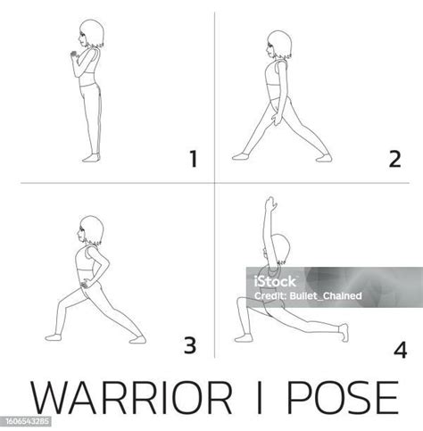 전사 나는 포즈 요가 만화 튜토리얼 방법 만화 벡터 일러스트레이션 흑백 채색 가냘픈에 대한 스톡 벡터 아트 및 기타 이미지 가냘픈 건강한 생활방식 검은색 Istock