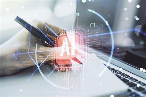 Premium Photo Double Exposure Of Creative Artificial Intelligence
