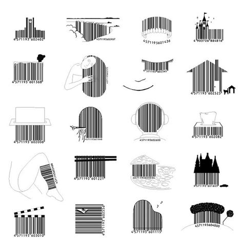 Some Creative Bar Code Designs DesignPorn