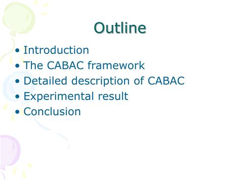 Ppt Context Based Adaptive Binary Arithmetic Coding In The H264avc Video Compression