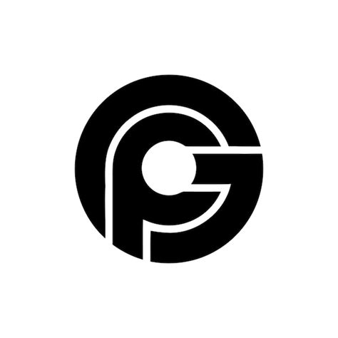 Premium Vector Creative Gp Logo Icon Design