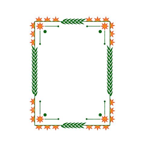 Happy Wedding Leaf Flower Invitation Design Vector Happy Wedding Leaf