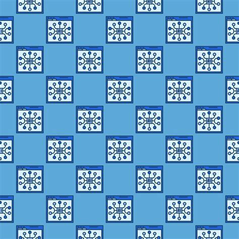 Ai Online App In Web Browser Vector Colored Seamless Pattern 23093163 Vector Art At Vecteezy