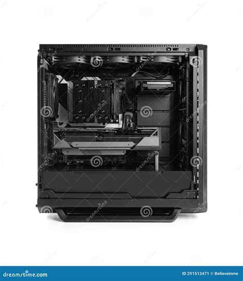 System Unit Of A Modern PC Stock Image Image Of Flat System 291513471