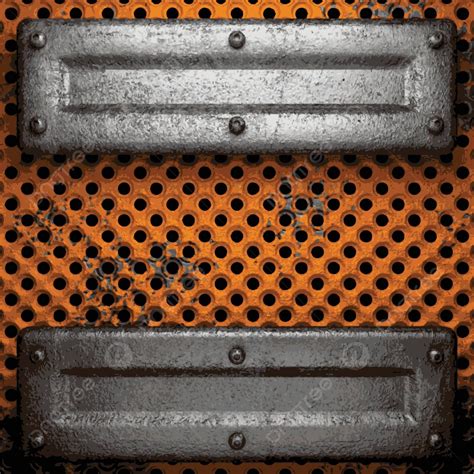 Old Metal Background Border Element Background Vector Border Element Background Png And