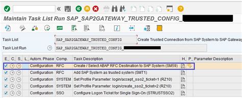 Create Trusted RFC Between Frontend And Backend System Amarmn