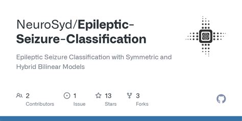 GitHub NeuroSyd Epileptic Seizure Classification Epileptic Seizure Classification With
