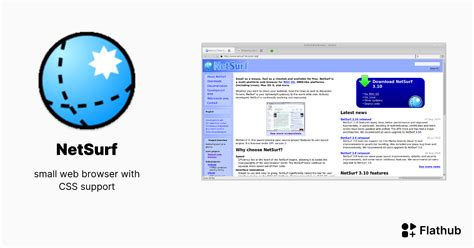 Install NetSurf on Linux | Flathub
