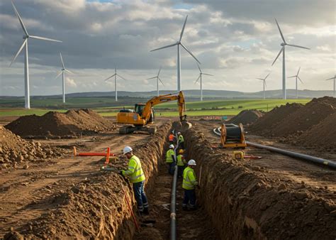 Underground Cable Works And Termination Services For Renewable Energy