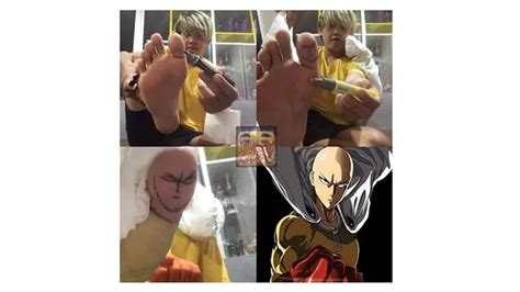 6 Cosplay Low Budget Jadi Saitama One Punch Man Ini Bikin Ngakak Hot