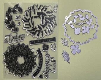 Magnolia Stamp Set Etsy