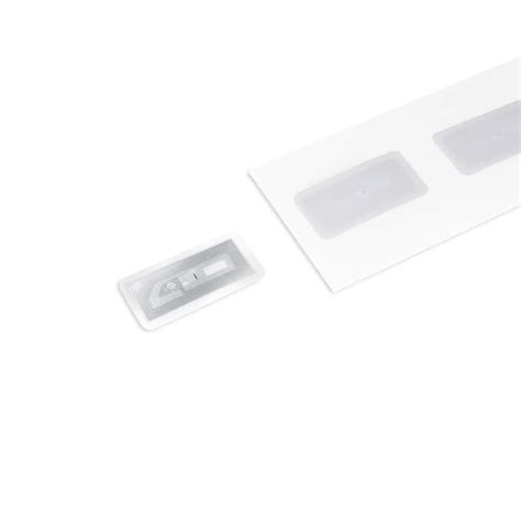 Hf Rfid Label Coated Paper Nxp Icode® Slix 30×15 Mm Rfid Solution