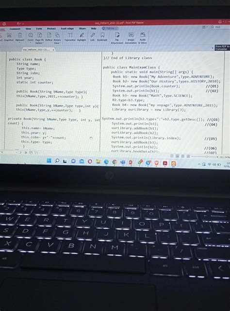 solved question 1 [21p] write outputs in the given table