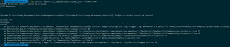 content import 400 error development squidex support