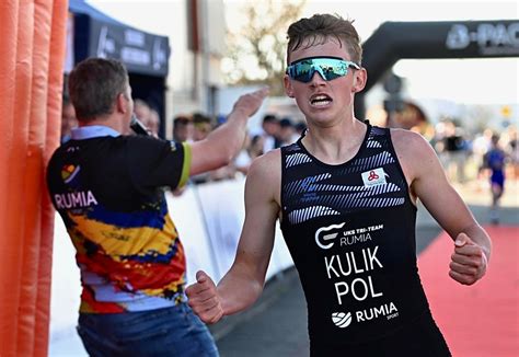 kamil kulik podwójnym mistrzem polski w duathlonie