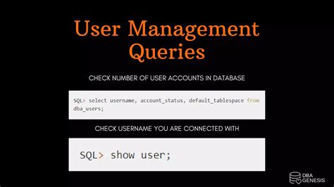 Oracle User Management Pdf
