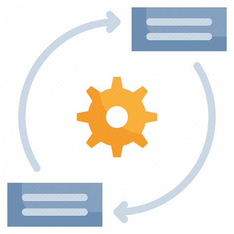 gear system process strategy business workflow icon icon