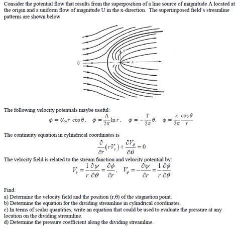consider the potential flow that results from the