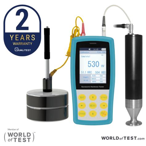 ultrasonic portable hardness tester uci series qualitest